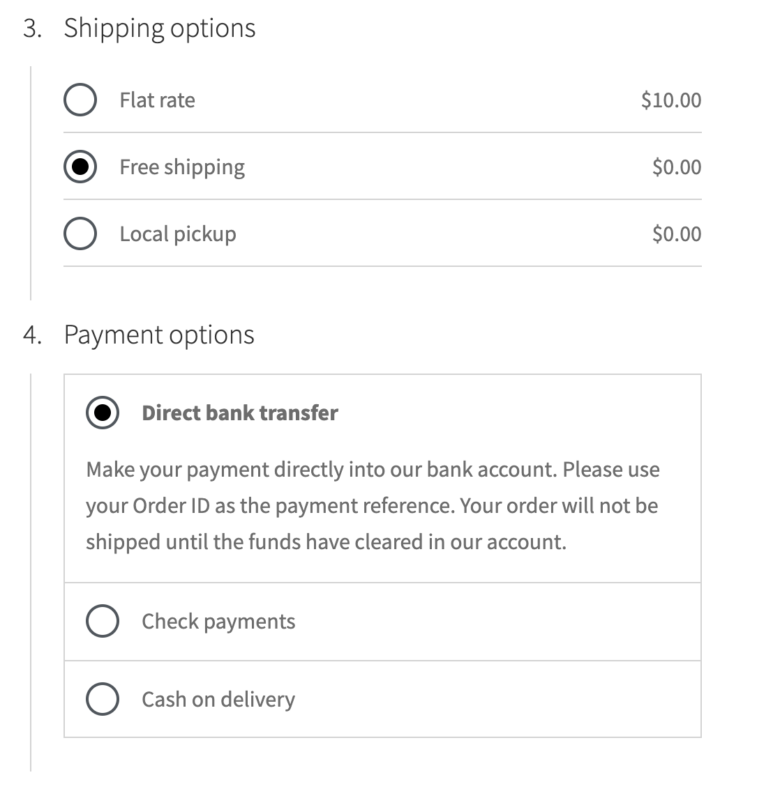 Hiding Shipping And Payment Options In The Cart And Checkout Blocks The Woocommerce Developer Blog