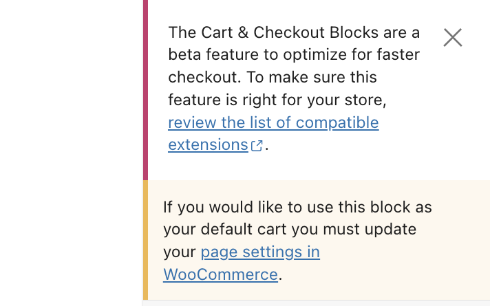 Woocommerce Blocks 830 And 831 Release Notes The Woocommerce Developer Blog