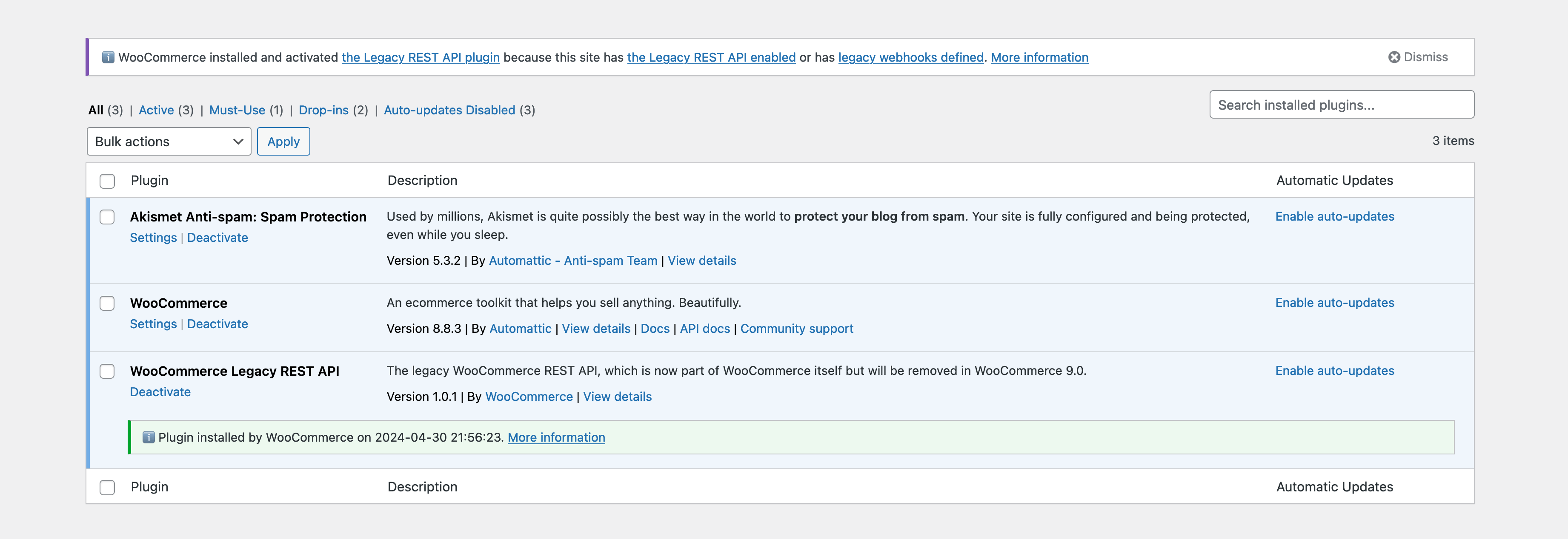 Goodbye, Legacy REST API Community News – The WooCommerce Developer Blog