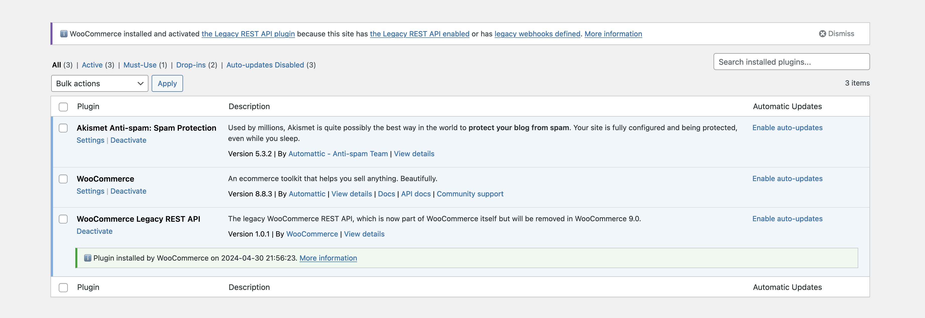 Goodbye, Legacy REST API Community News – The WooCommerce Developer Blog