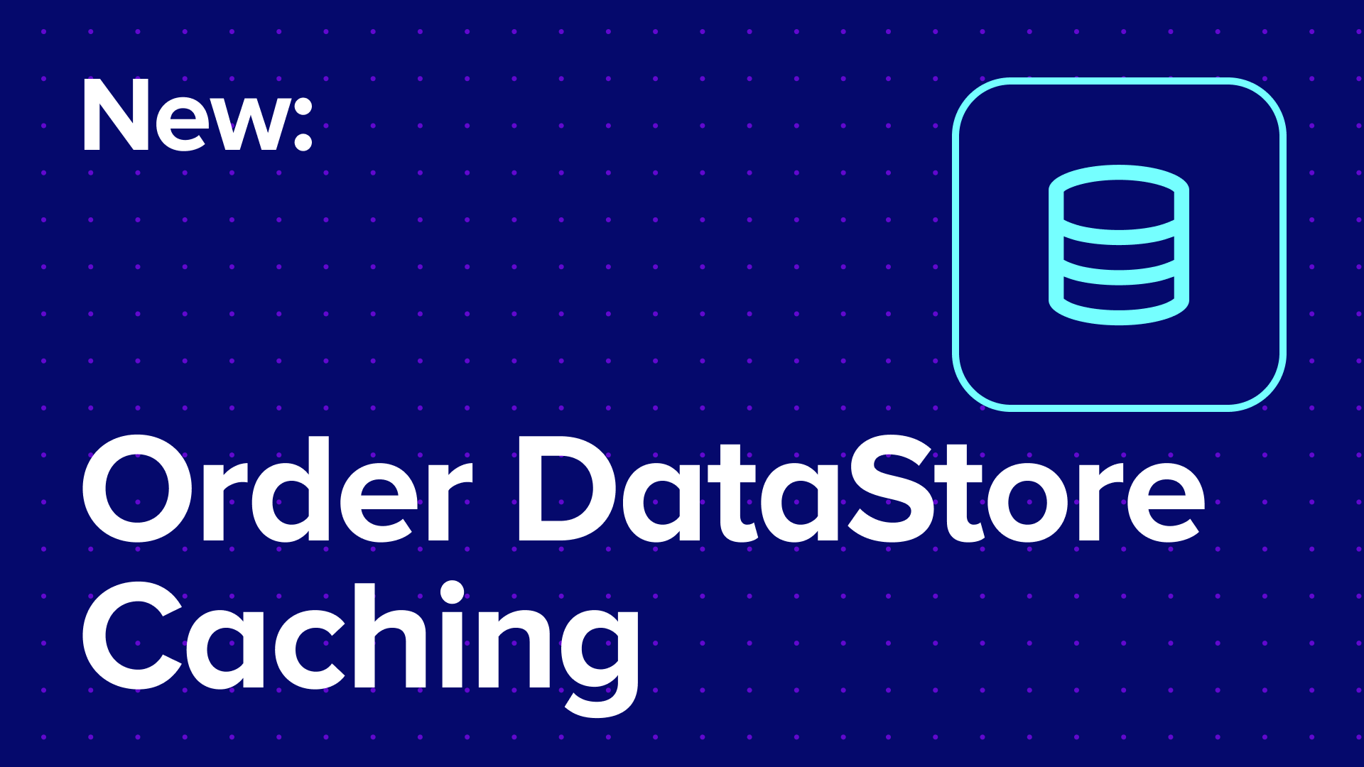 Order DataStore Caching — A new approach to optimize WooCommerce ...