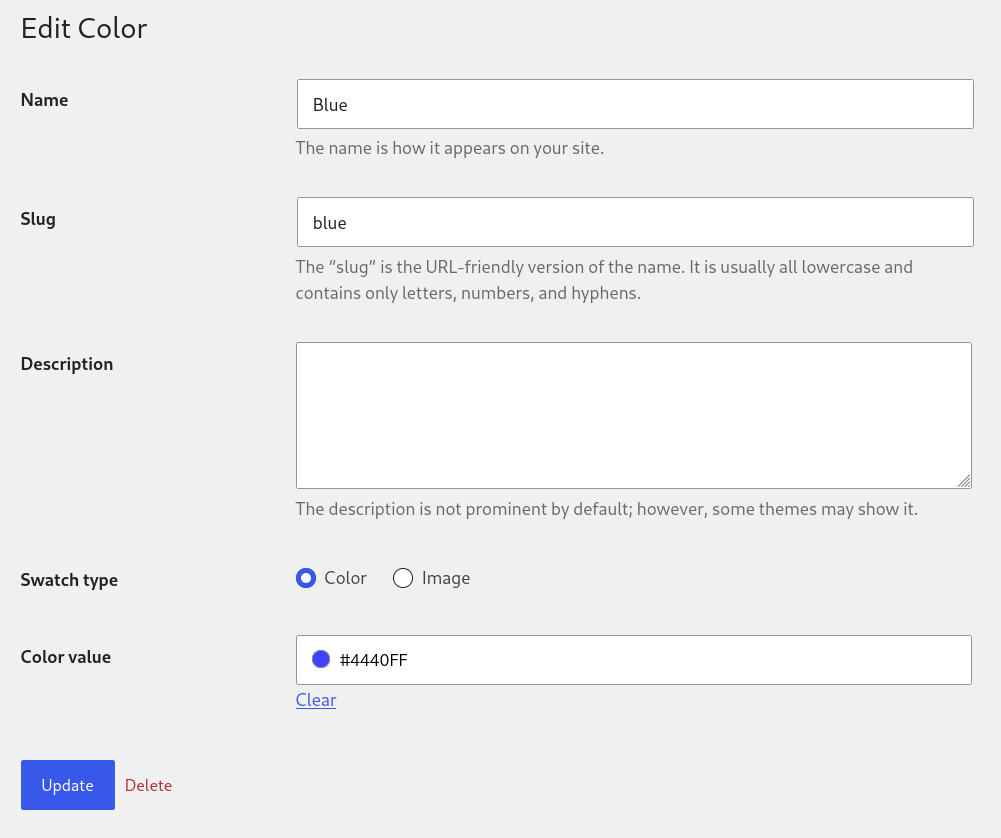 Introducing color swatches in WooCommerce core Roadmap – The ...